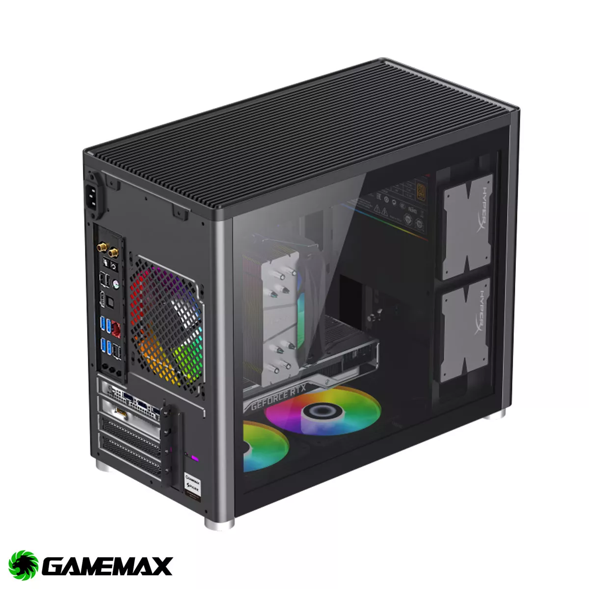 Case Gamemax Spark Black / mATX / Vidrio templado | Quito Ecuador