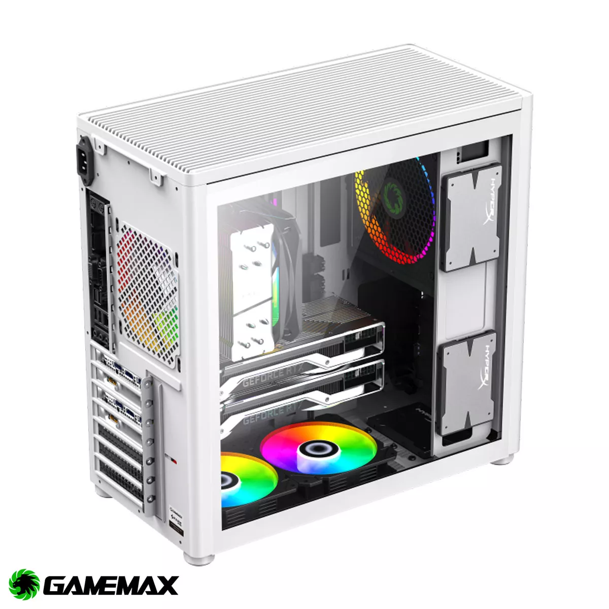 Case Gamemax Spark Pro Full White / Vidrio templado | Quito Ecuador