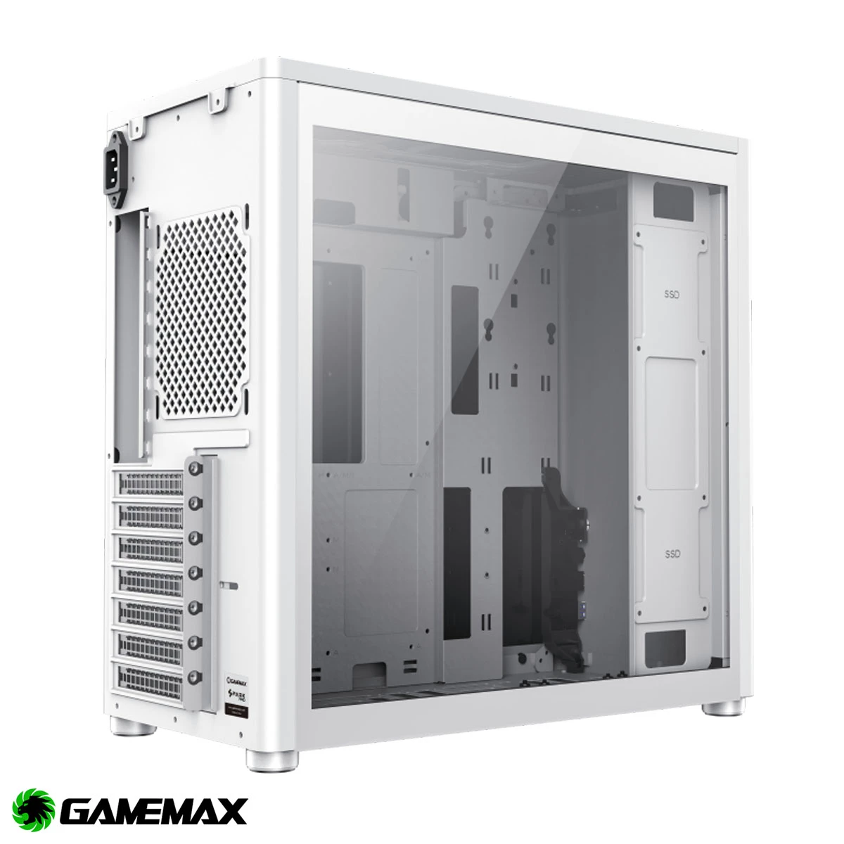 Case Gamemax Spark Pro Full White / Vidrio templado | Quito Ecuador