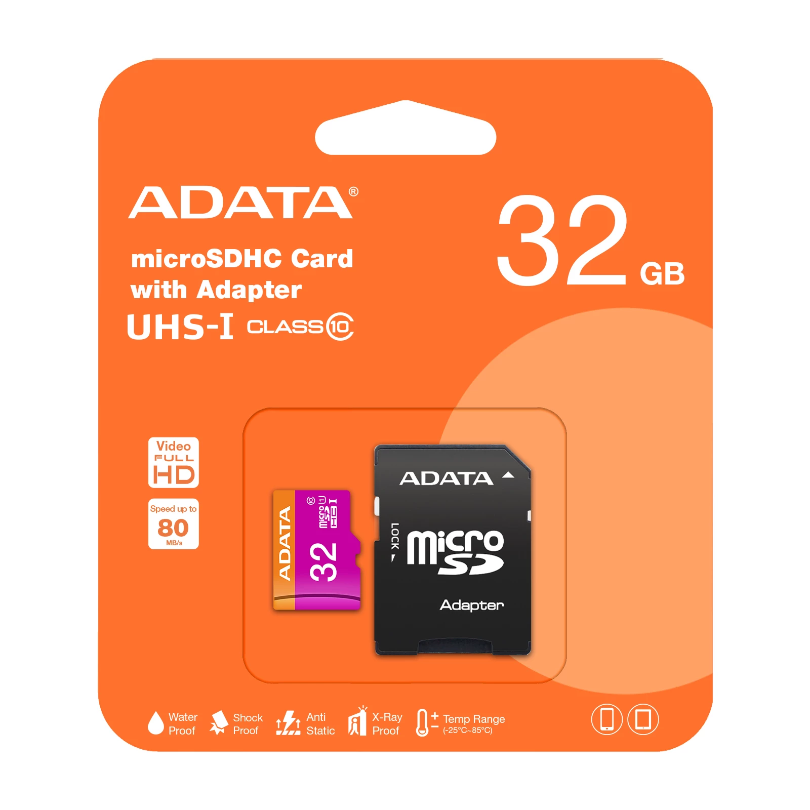 MicroSD Adata UHS-I 32Gb 80Mb/s Clase 10 | Quito Ecuador