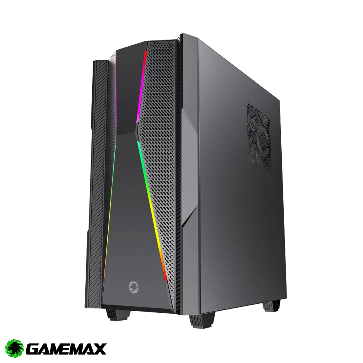 Case Gamemax Typhoon COC Vidrio templado ARGB | Quito Ecuador
