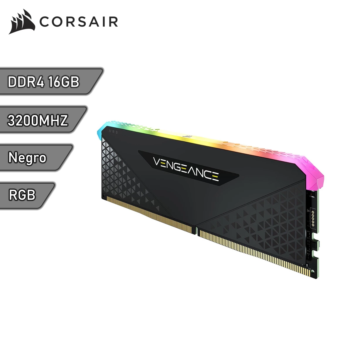 Memoria RAM DDR4 Corsair Vengeance RGB RS 16Gb 3200Mhz | Quito Ecuador